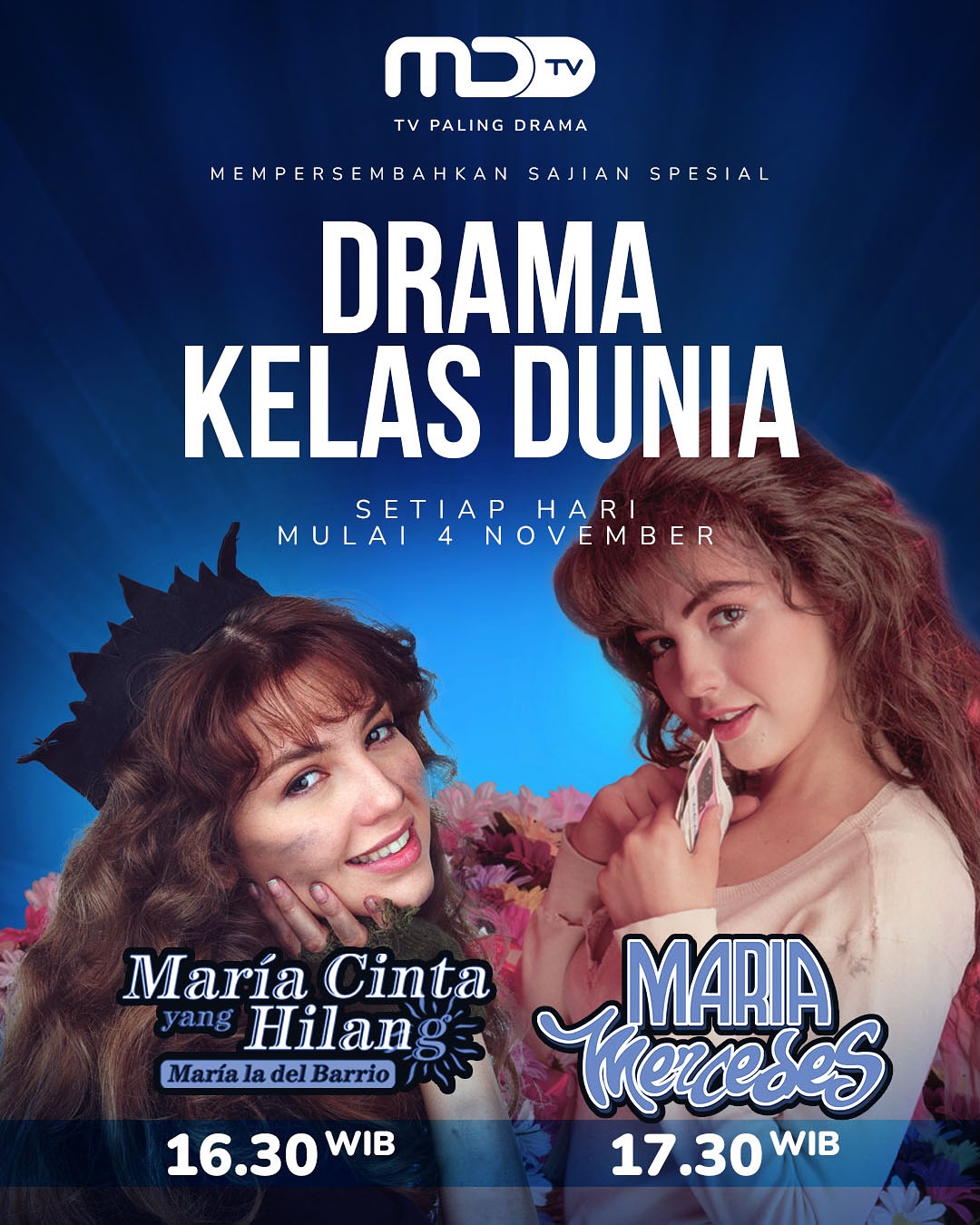 Dua Ikon Telenovela Maria Cinta yang Hilang & Maria Mercedes Kembali ...